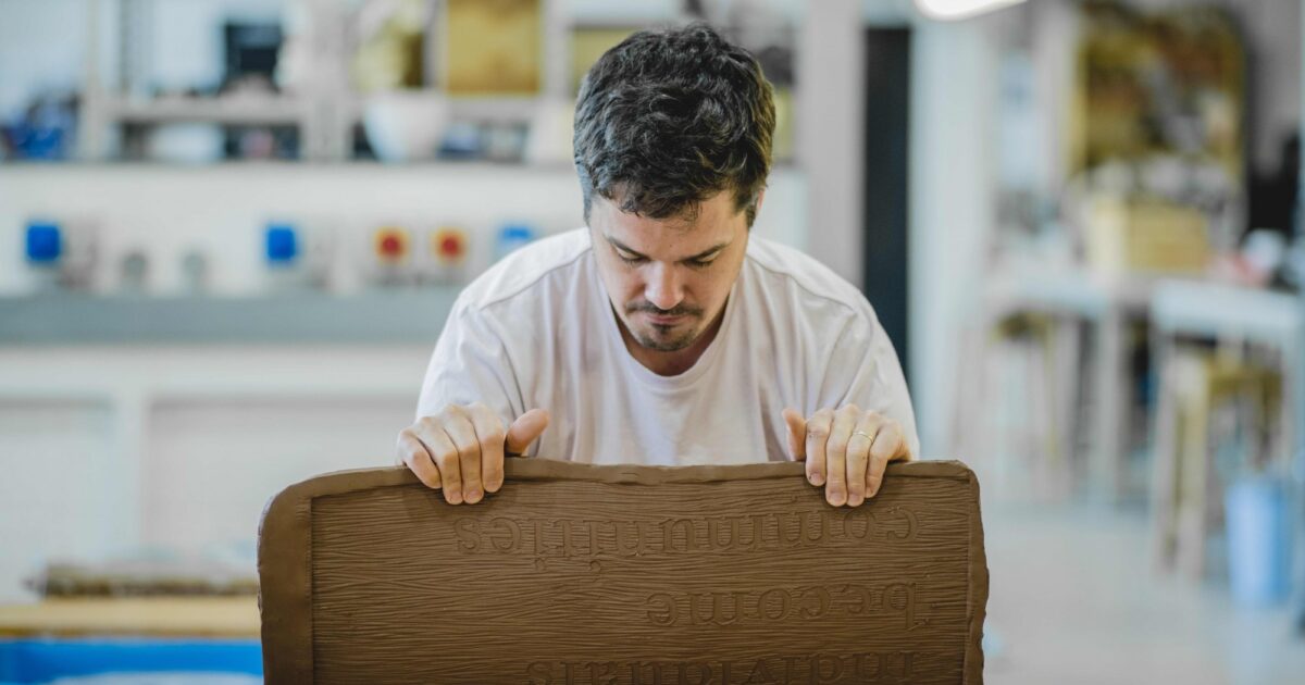 Matthew Raw talks Tactile Change with the… | Arts University Plymouth