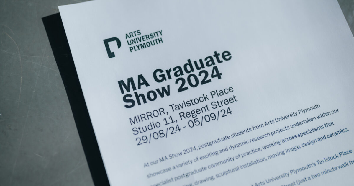 Rewilding Drawing, Immersive Identities,… | Arts University Plymouth